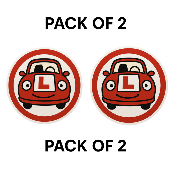 L Board – Learner Driver Safety Awareness Stickers for Vehicles – SMEEPS