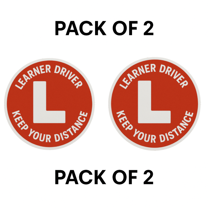L Board – Learner Driver Safety Awareness Stickers for Vehicles – SMEEPS